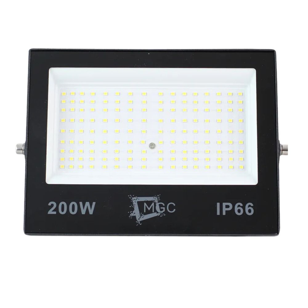 Refletor LED 200W SMD Holofote Prova Dagua 6500K IP66 Bivolt | Broketto Materiais Elétricos
