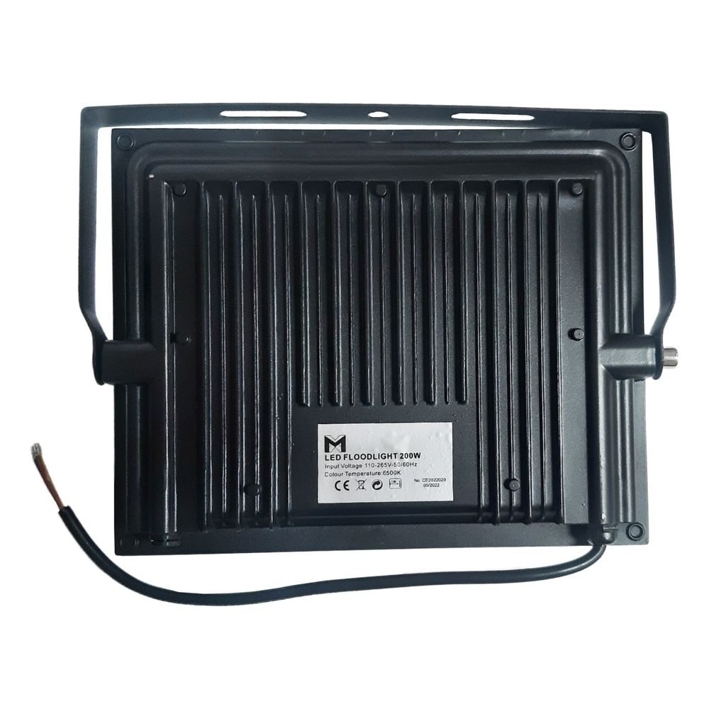 Refletor LED 200W SMD Holofote Prova Dagua 6500K IP66 Bivolt | Broketto Materiais Elétricos