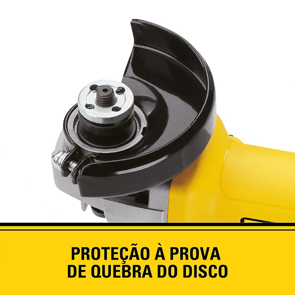 Esmerilhadeira Angular 4-1/2 Pol. 115mm 620W 127V | Broketto Materiais ...