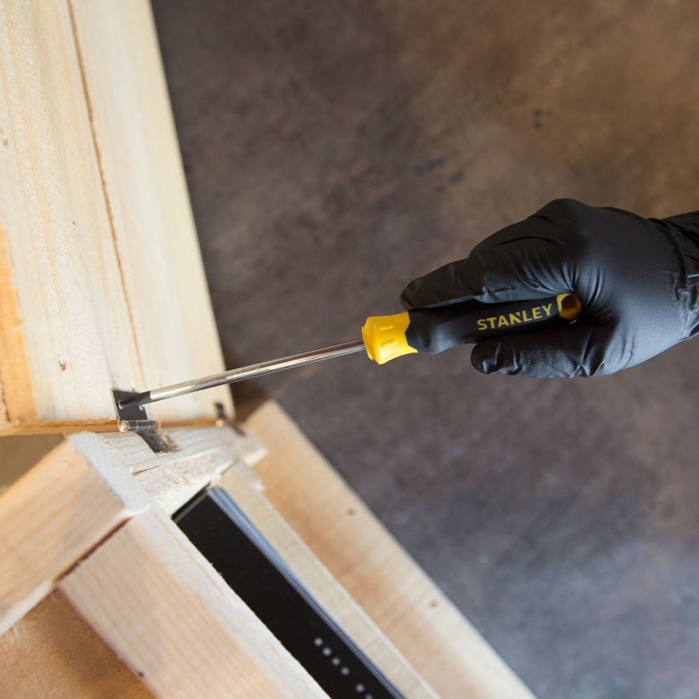 Chave Phillips 1/4 PH2 x 6" Ponta Preta Stanley STMT60811-840 | Broketto Materiais Elétricos