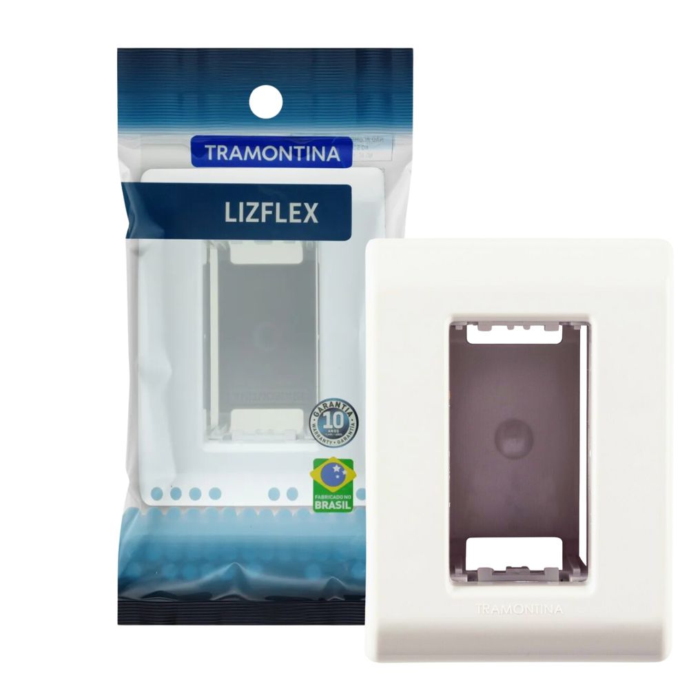 Caixa Sobrepor 1 Posto LizFlex Tramontina | Broketto Materiais Elétricos