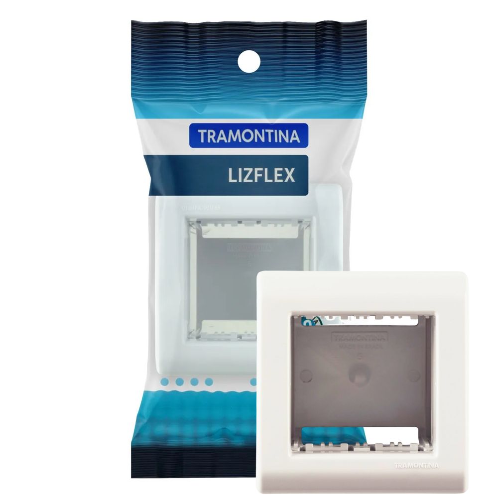 Caixa Sobrepor 2 Posto LizFlex Tramontina | Broketto Materiais Elétricos