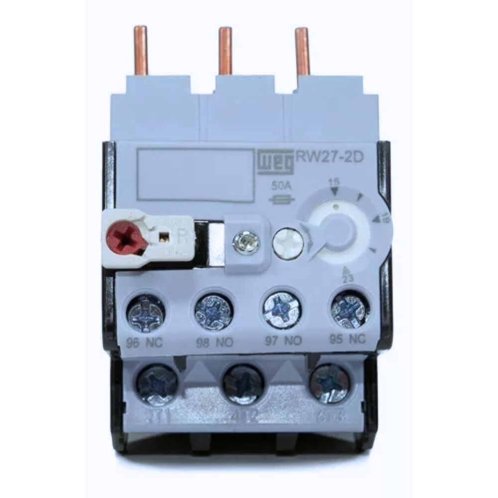 Rele Sobrecarga Térmico 15-23A Tripolar Weg AZ RW27-2D3-U023 | Broketto Materiais Elétricos
