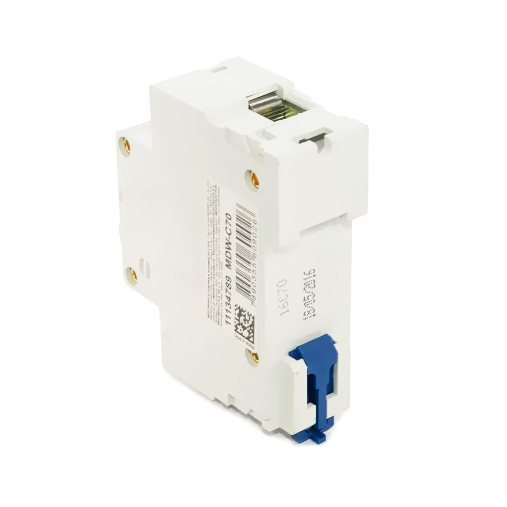 Mini Disjuntor Weg 70A Unipolar Monopolar Din C MDW-C70 | Broketto Materiais Elétricos