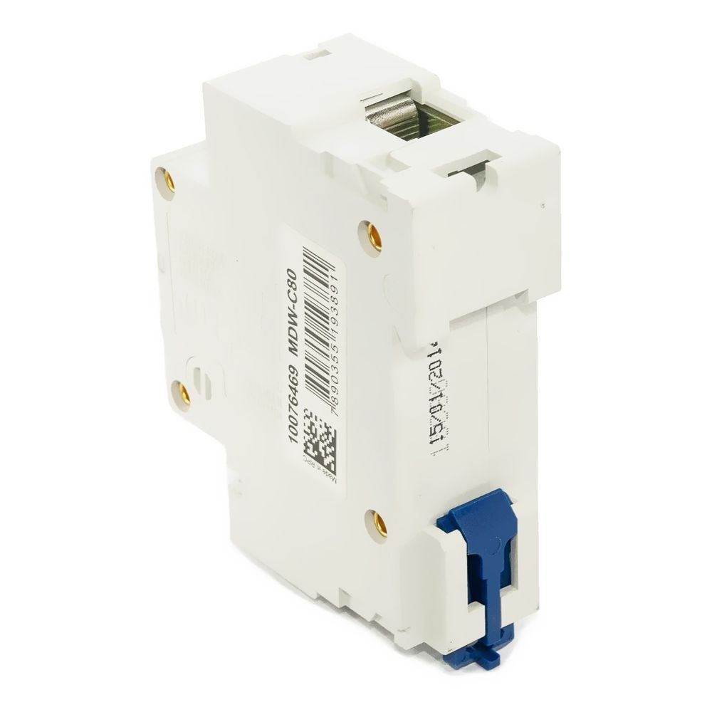 Mini Disjuntor Weg 80A Unipolar Monopolar Din C MDW-C80 | Broketto Materiais Elétricos