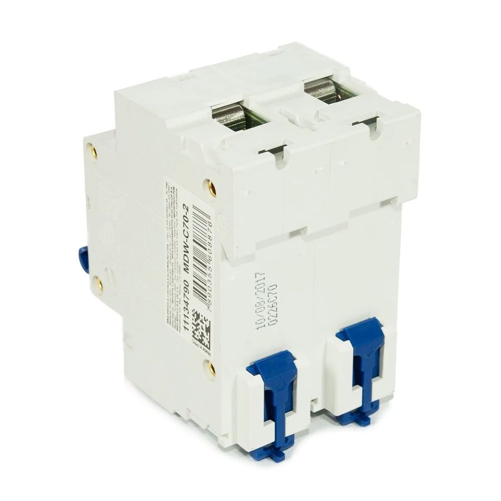 Mini Disjuntor Weg 70A Bipolar Din C MDW-C70-2 | Broketto Materiais Elétricos