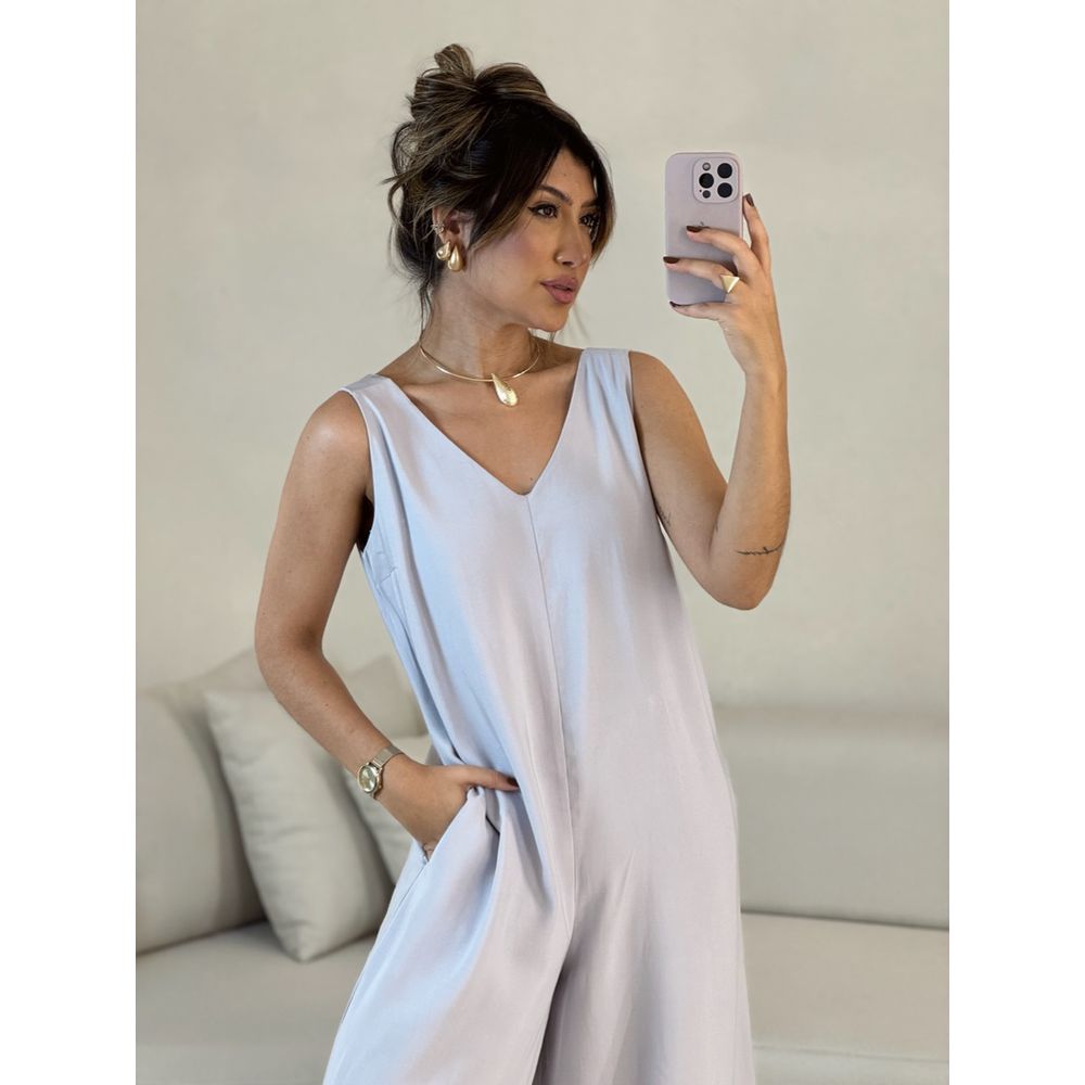 MACACÃO BRENDA PANTALONA | CAROLLA FERRARO