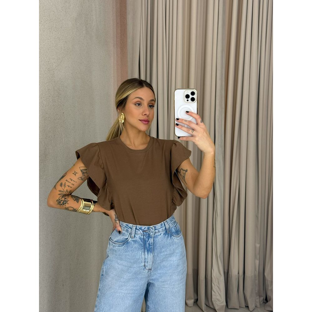 BLUSA ANA CLARA BABADOS | CAROLLA FERRARO