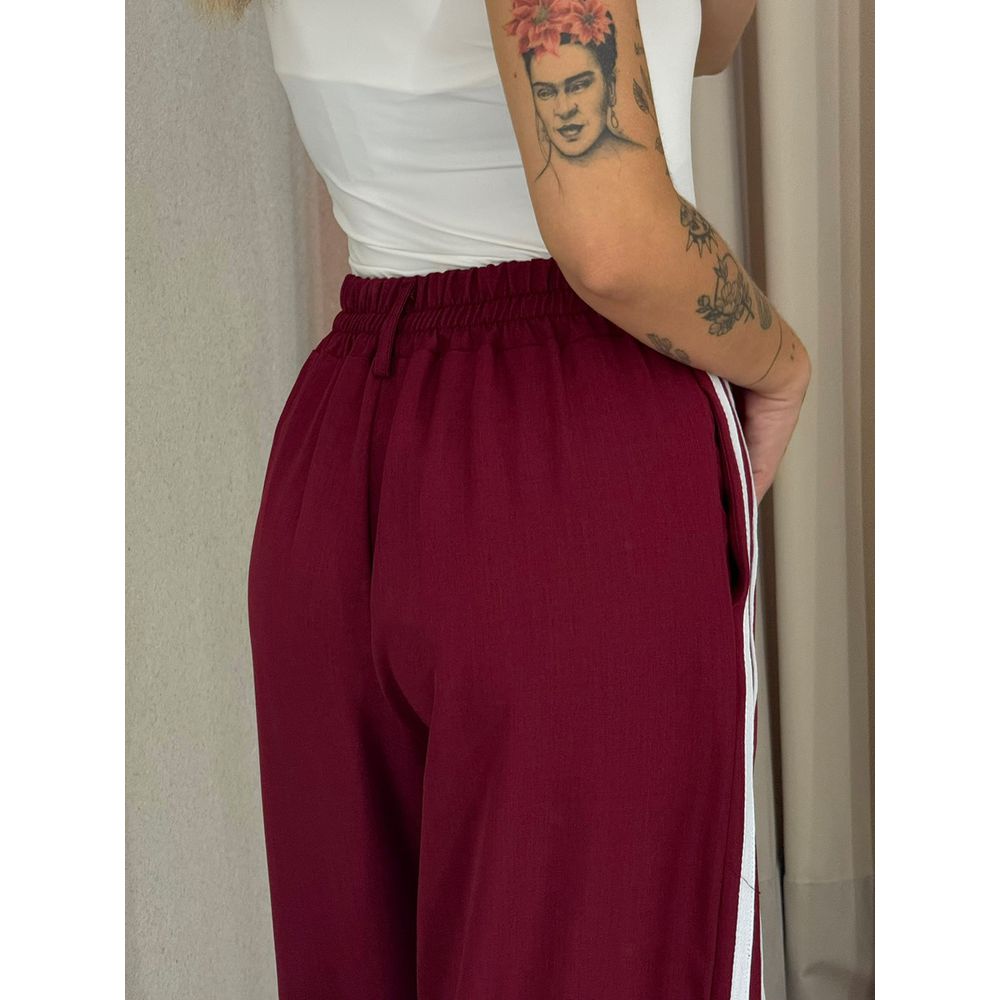 CALÇA KATHERINE LISTRAS CHERRY RED | CAROLLA FERRARO