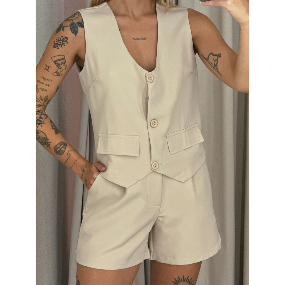 CONJUNTO KIRA SHORT | CAROLLA FERRARO