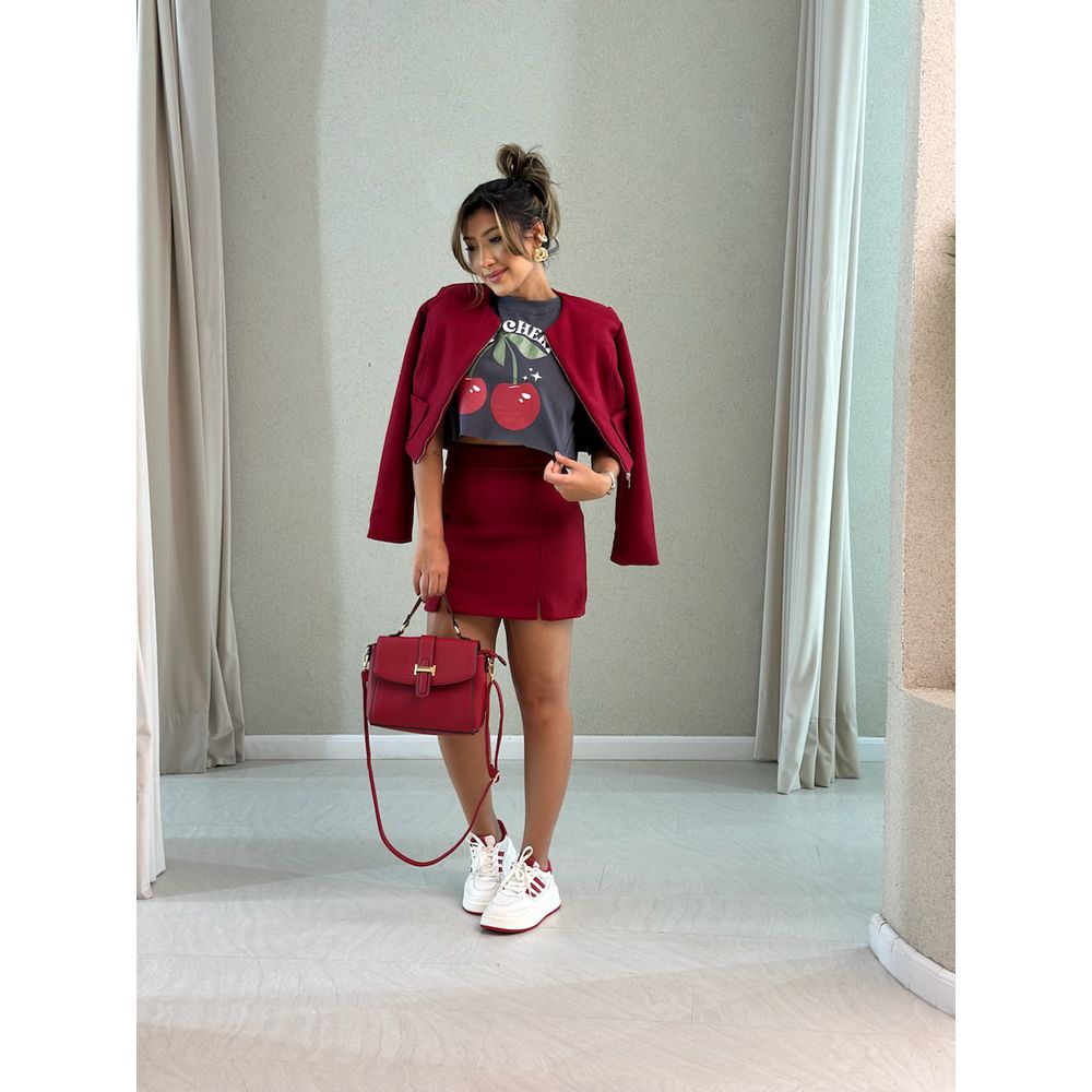 JAQUETA LÃ BATIDA CF | CAROLLA FERRARO