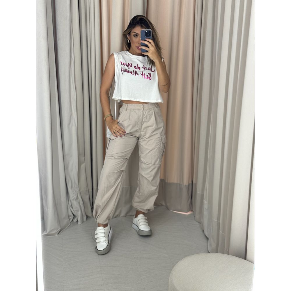 CALÇA BRENDA PARACHUTE | CAROLLA FERRARO