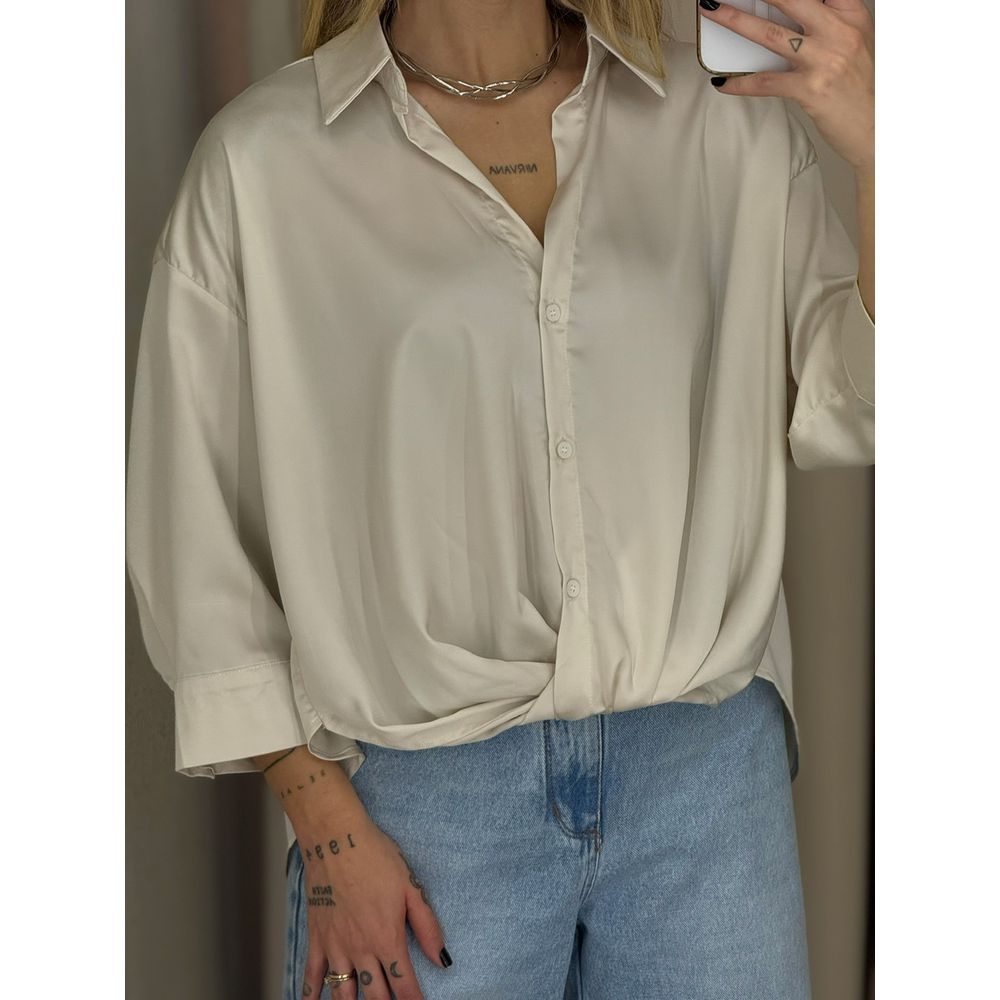 CAMISA FELICIA NÓ | CAROLLA FERRARO
