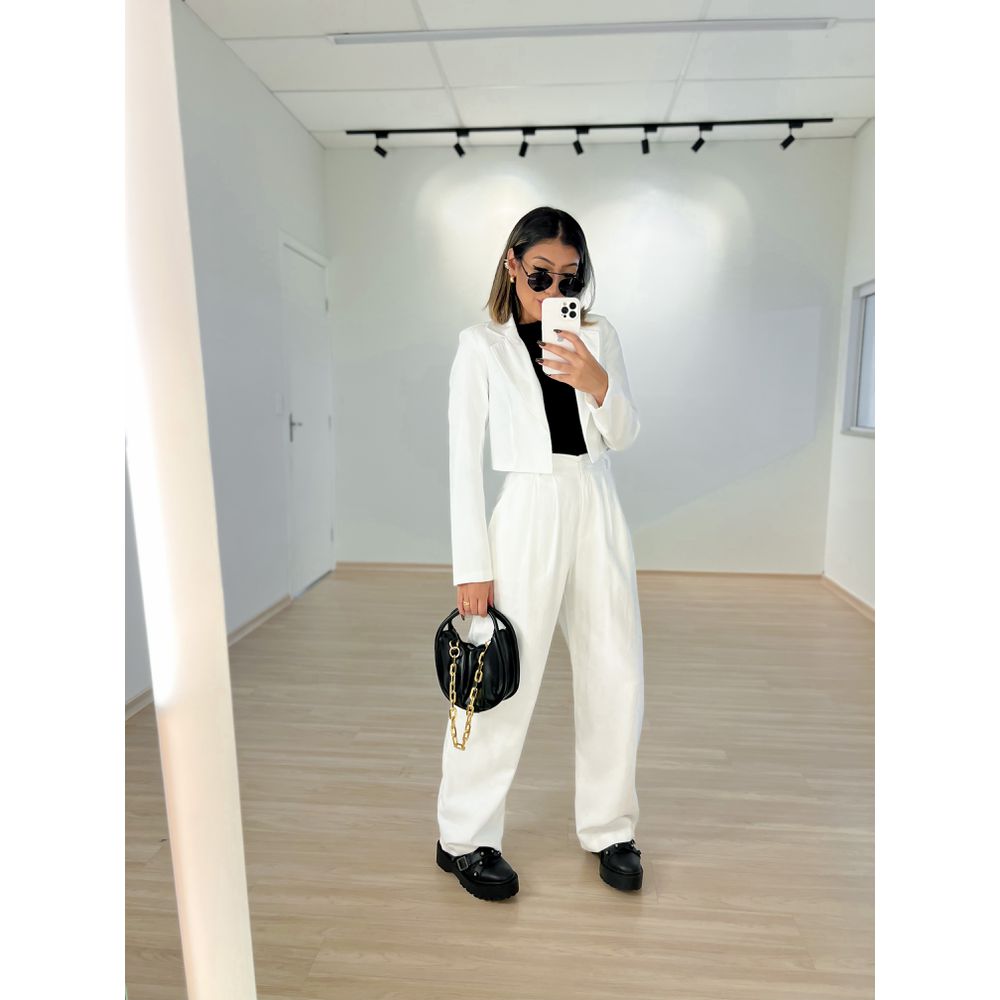 CALÇA EMMA branca | CAROLLA FERRARO