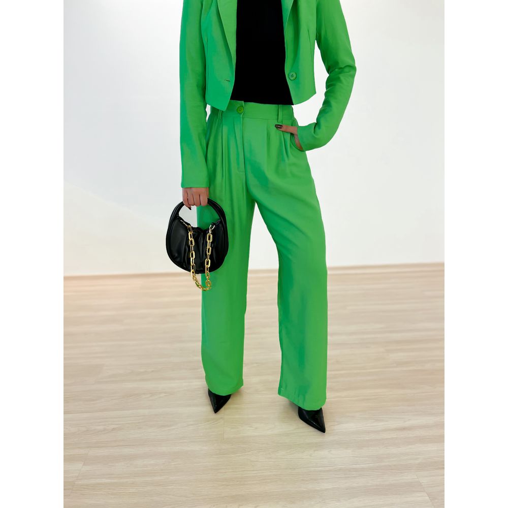 CALÇA EMMA verde | CAROLLA FERRARO