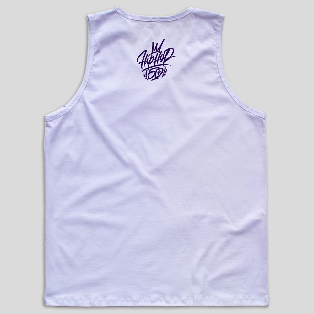 Regata BOOM BAP - Branca | Graffiti com Café