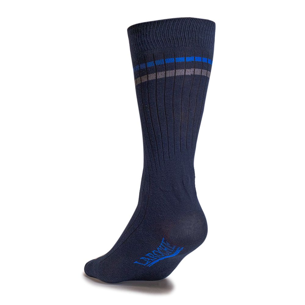 Meia Masculina Cano Longo - Azul Marinho | Calçados Laroche