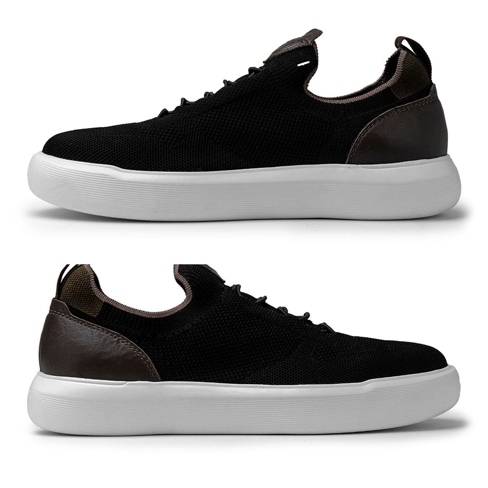 Tenis Casual Knit Cell Laroche - Preto | Calçados Laroche