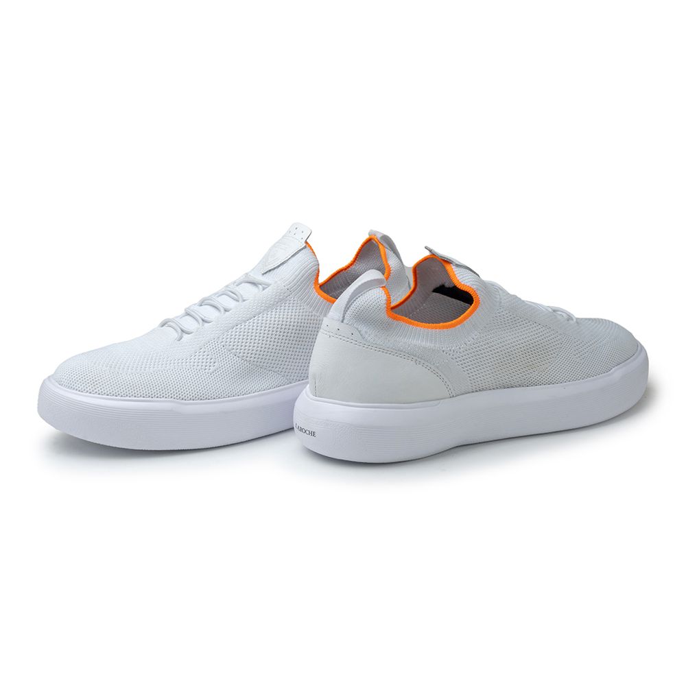 Tenis Casual Knit Cell Laroche - Branco | Calçados Laroche
