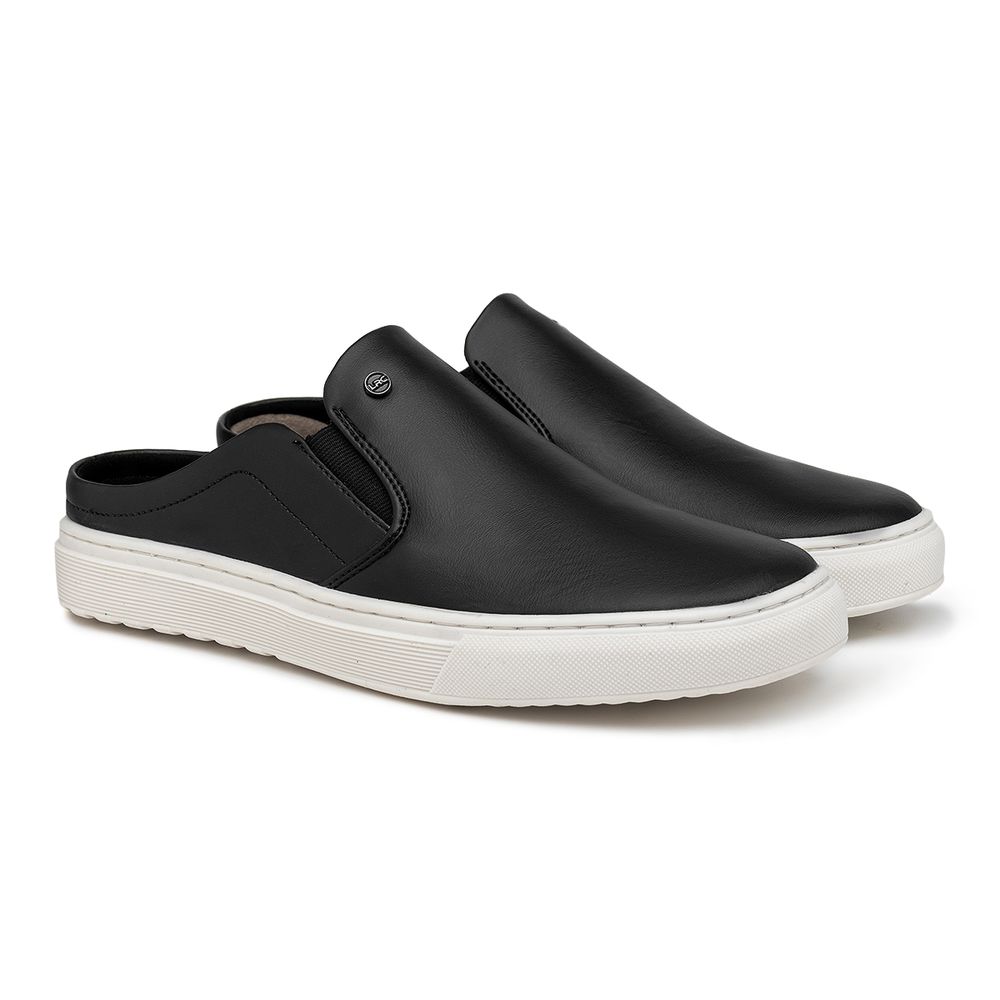 Mule Masculino LRC Connect - Preto | Calçados Laroche