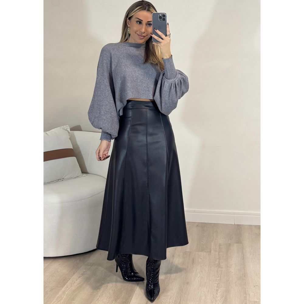 Saia Couro | MADONNA BASIC
