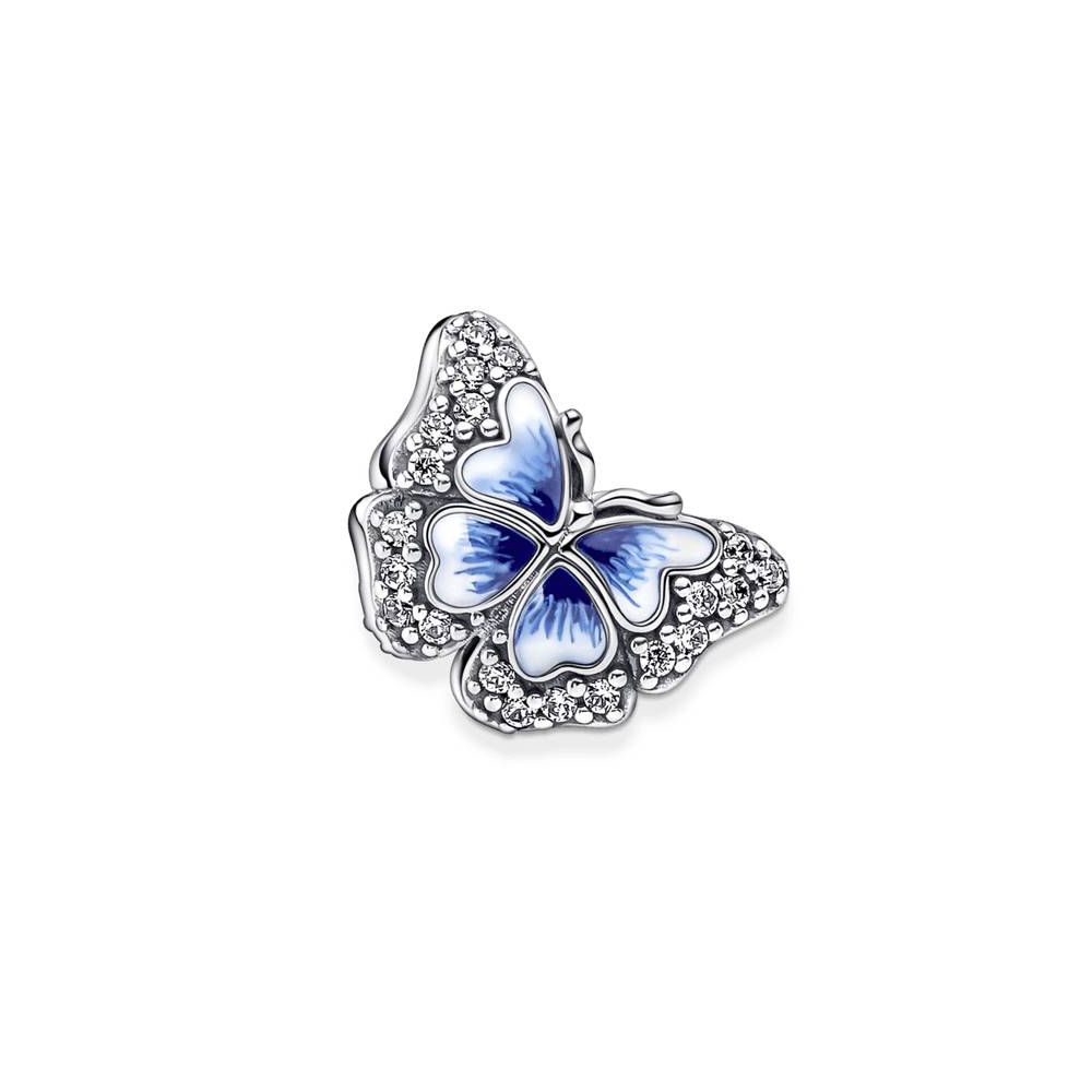 Charm Pandora Borboleta Azul Brilhante