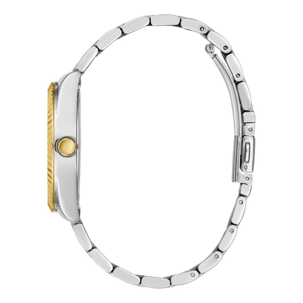 Relógio Guess Feminino Bicolor Mostrador Verde GW0308L5