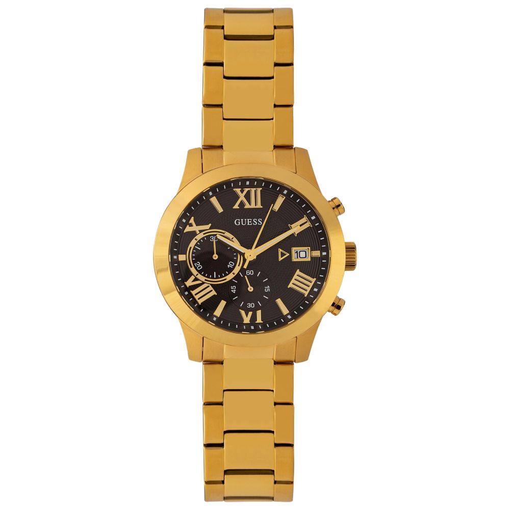 Relógio Guess Aço Dourado Multifunção