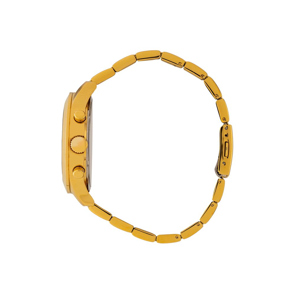 Relógio Guess Aço Dourado Multifunção