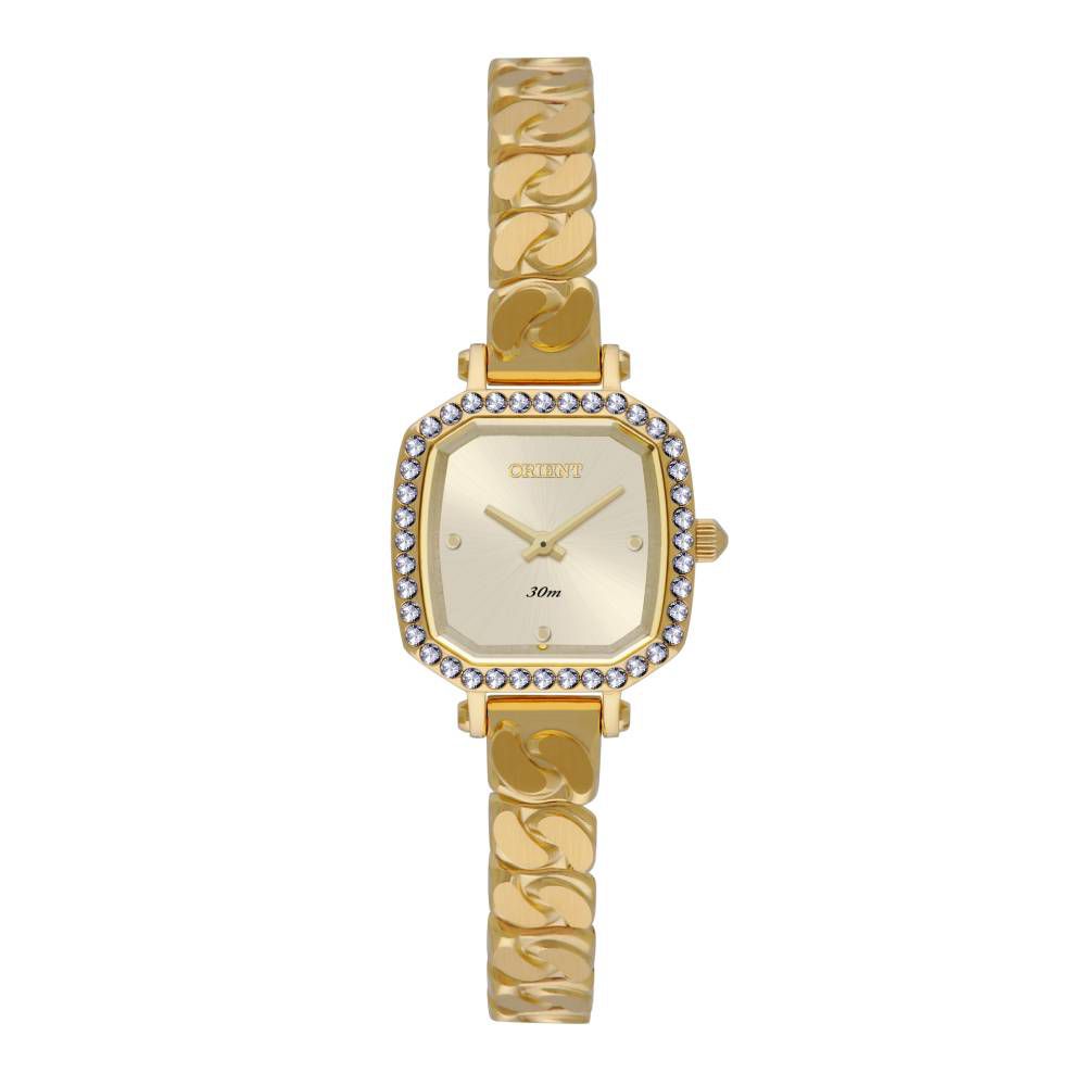 Relógio Orient Feminino Mini Dourado