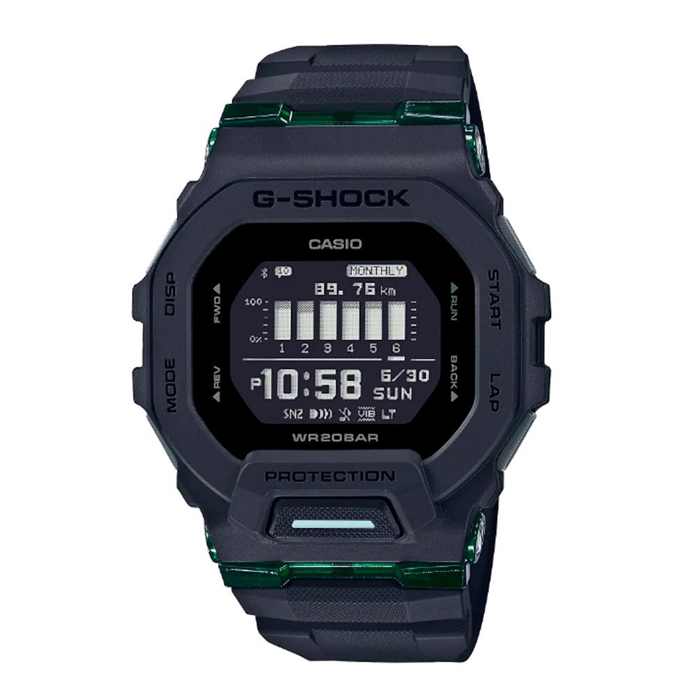 Relógio G-Shock Digital G-Squad Preto GBD-200UU-1DR