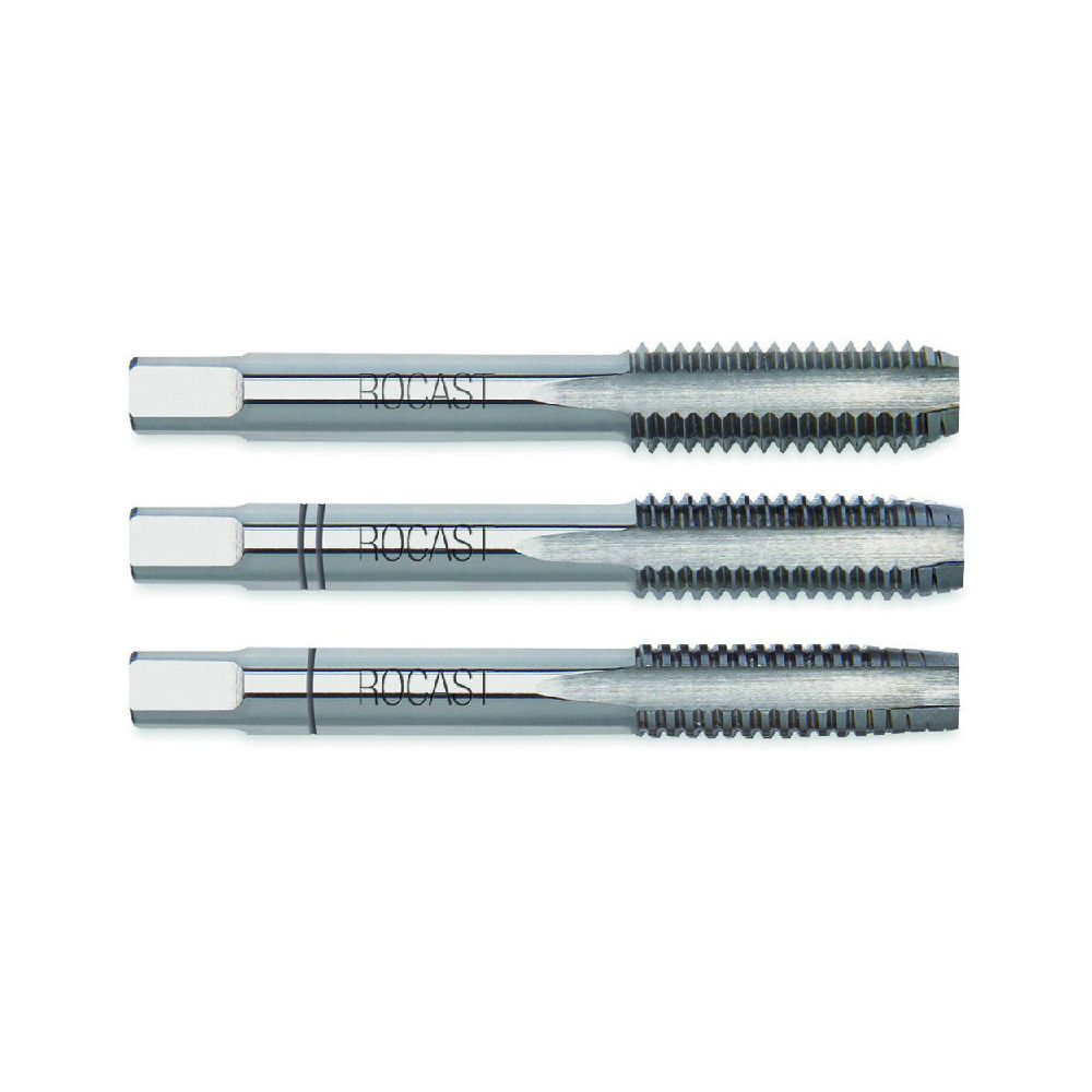 Jogo de Macho Manual HSS - UNC 1/8'' - 40FPP DIN351 Com 3 Peças (22 ...