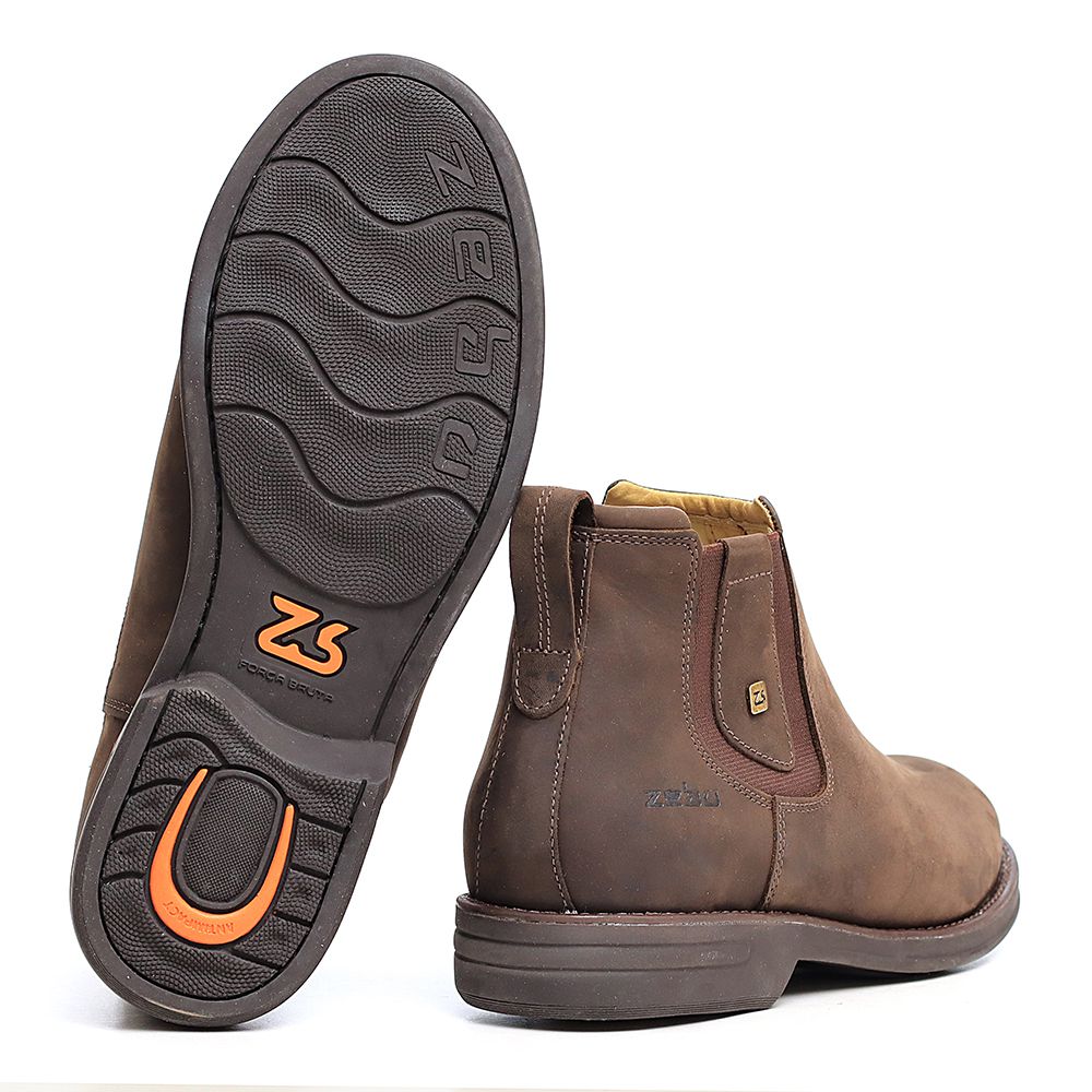Botina Zebu Original 59080 Gel Mustang Graxo | TEXASKING | Botas e ...