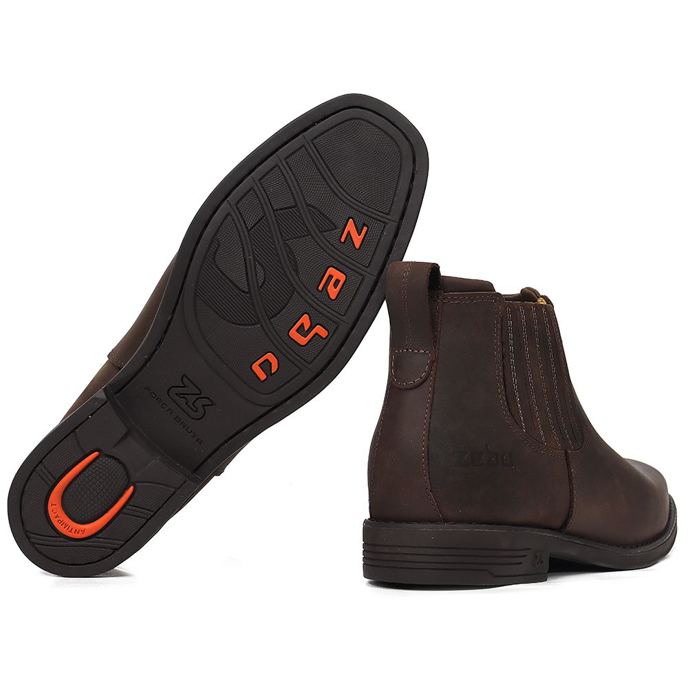 Botina Zebu Original 92050 Gel Couro Graxo | TEXASKING | Botas e ...