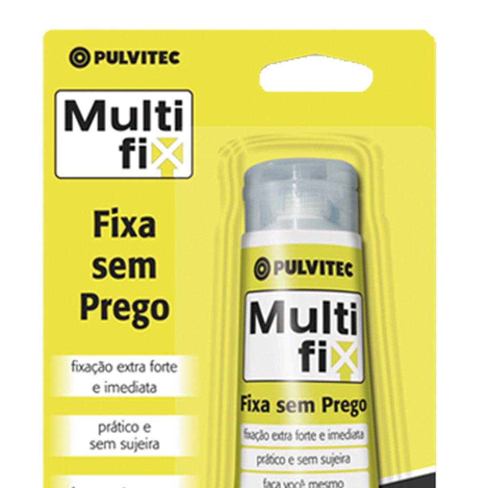 Adesivo Extra Forte Multifix Fixa Sem Prego 85g - Pulvitec | Ritec ...