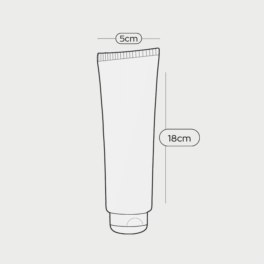 Bisnaga Plástica c/ Tampa Flip Top 120ml -Branca | Aroma Acessórios