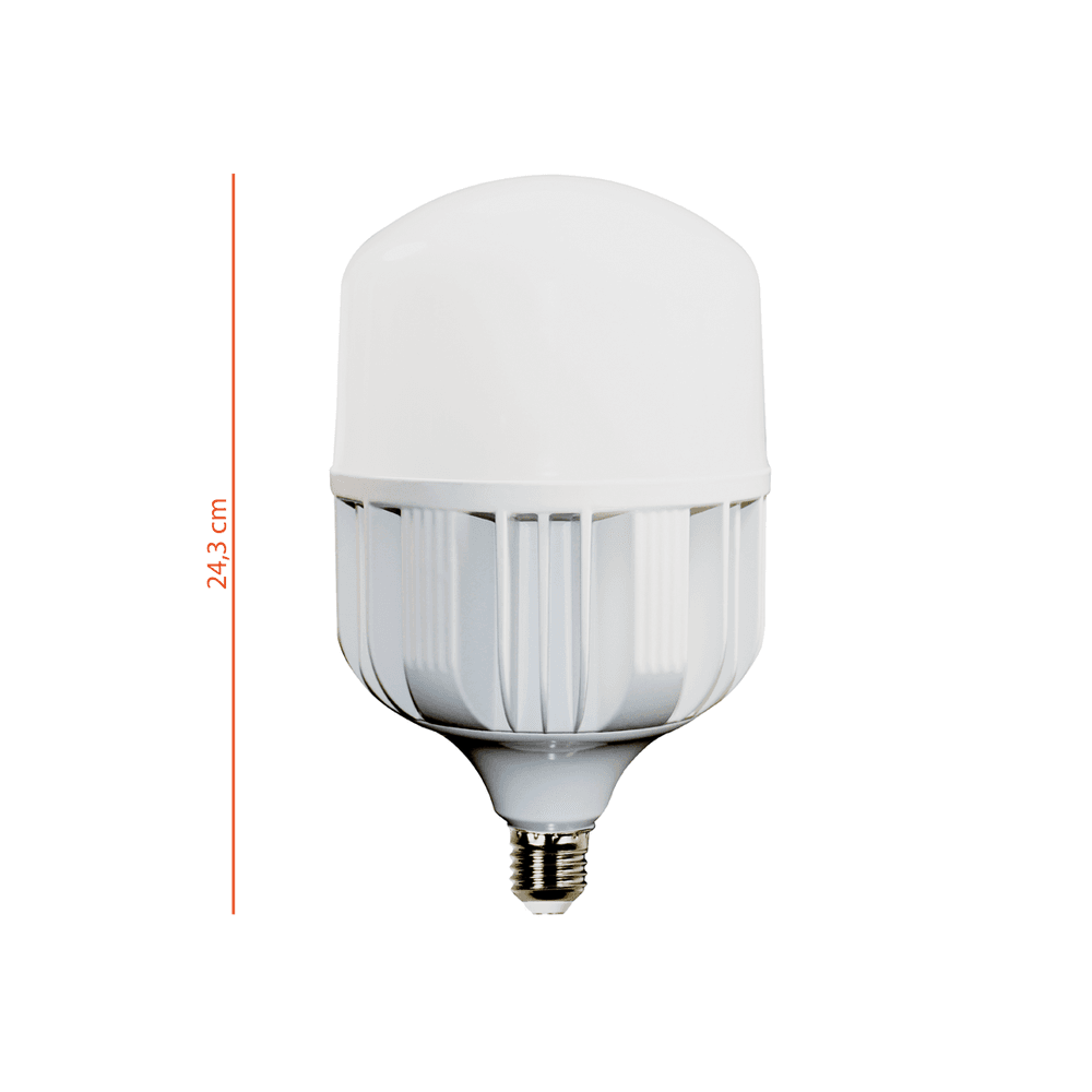 Lâmpada Bulbo Alta Potência Led 80W 6500K E-27 | Broketto Materiais Elétricos