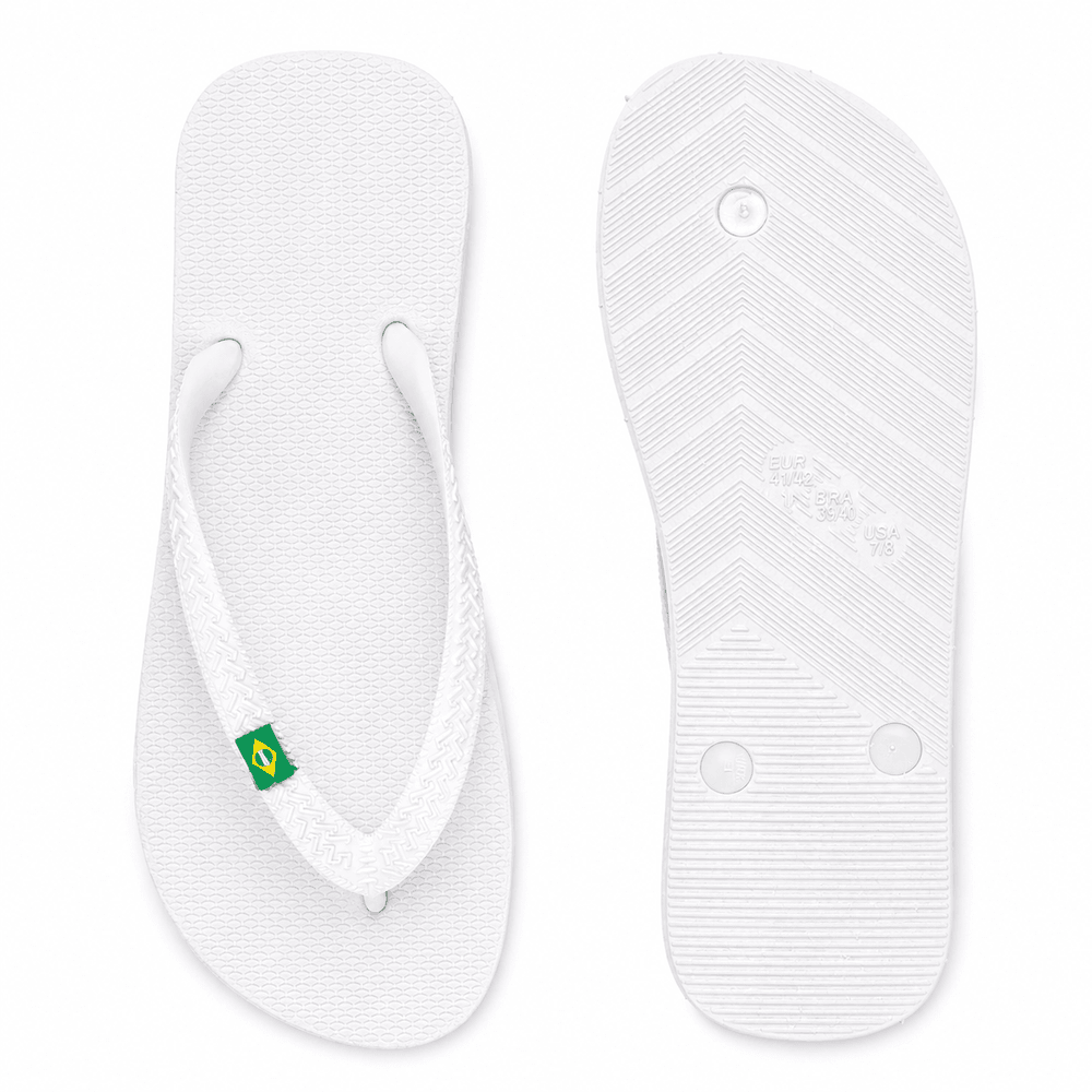 Chinelo Laroche Cairo Brasil - Branco | Calçados Laroche