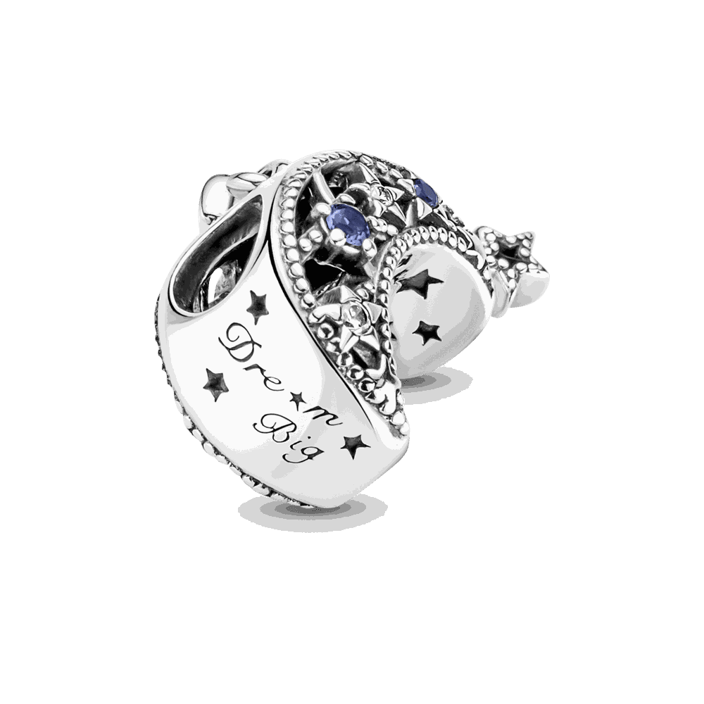 Charm Pandora Estrela E Lua Crescente