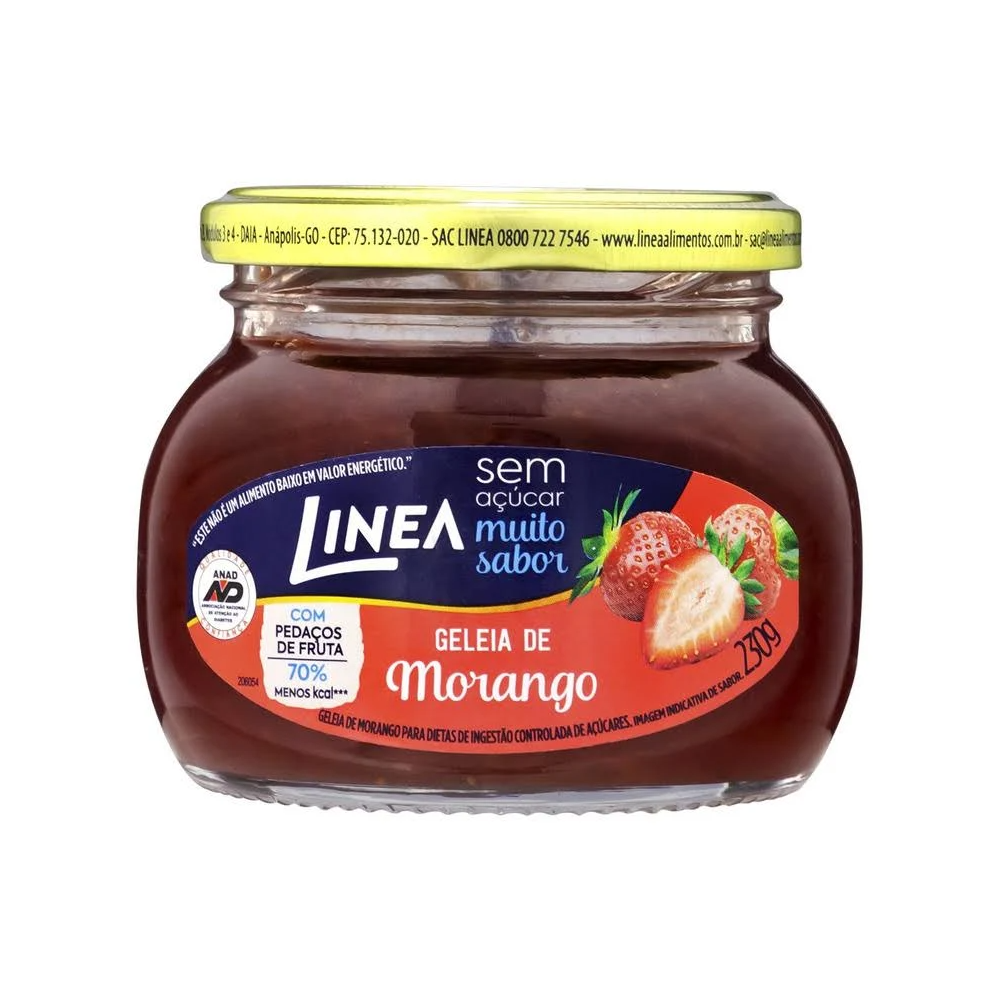 Geleia Linea Morango 230g | Day 2 Day