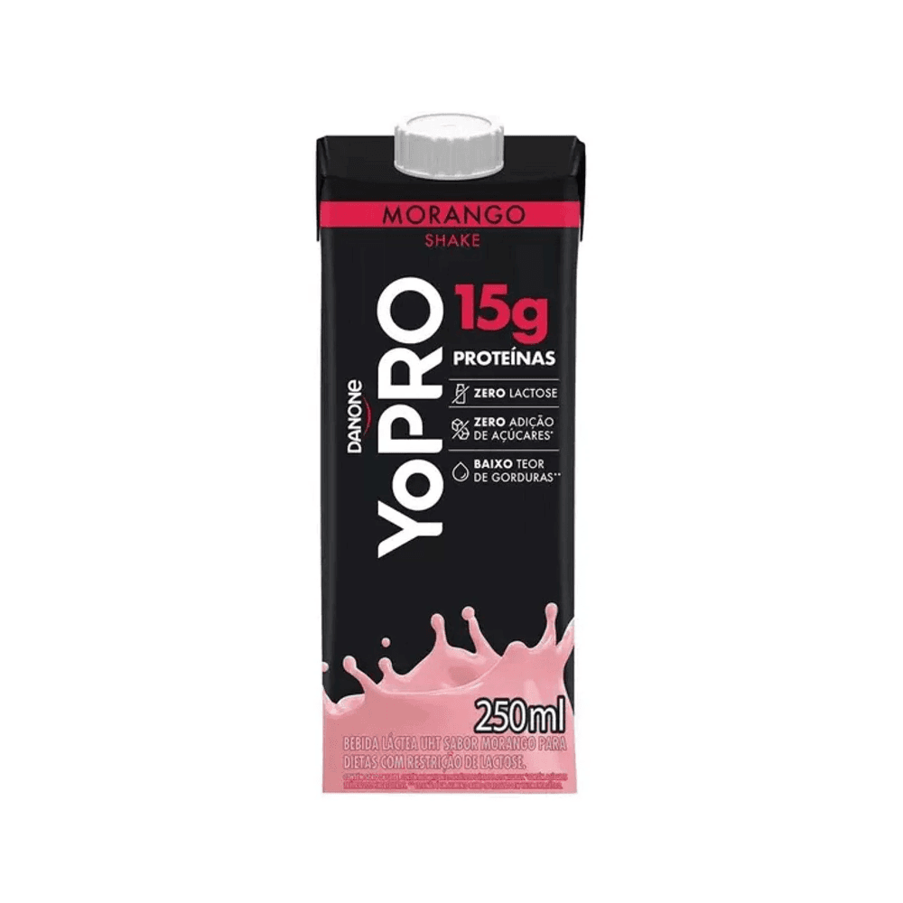 Bebida Láctea YoPro Morango 250ml | Day 2 Day