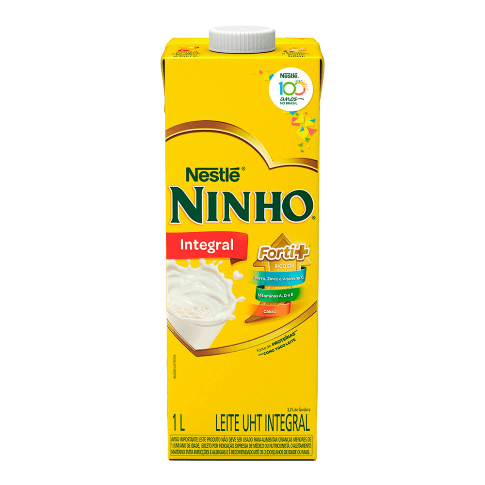 Leite Ninho Integral Forti+ UHT 1L | Day 2 Day