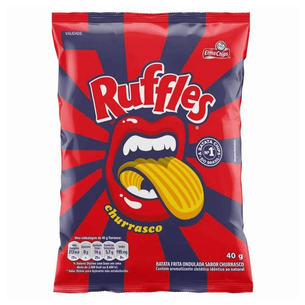 Salgadinho Batata Ruffles Churrasco 40g | Day 2 Day