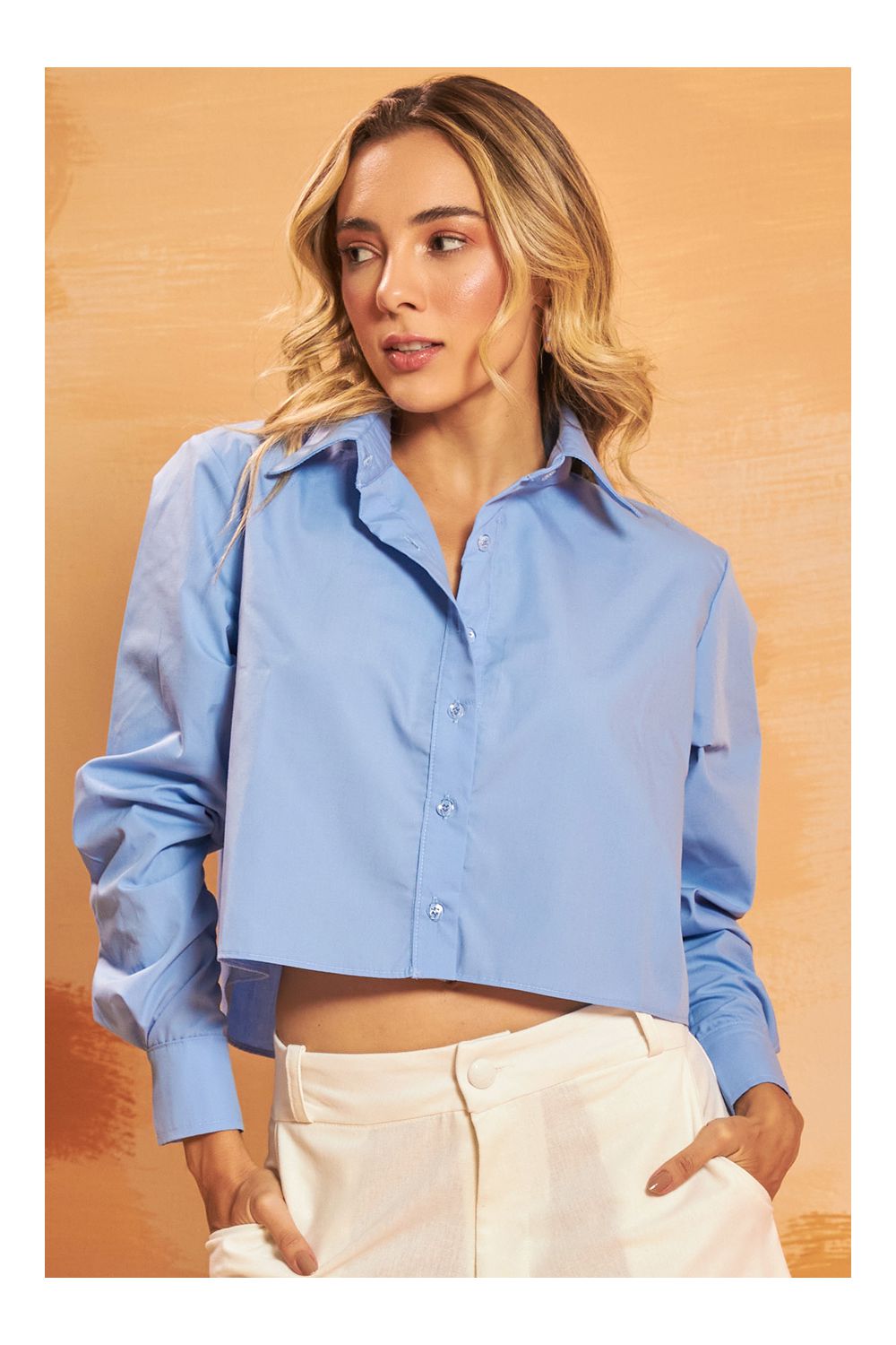 Blusa Tricoline Louise: Estilo Básico e Conforto em Silhueta Oversized ...