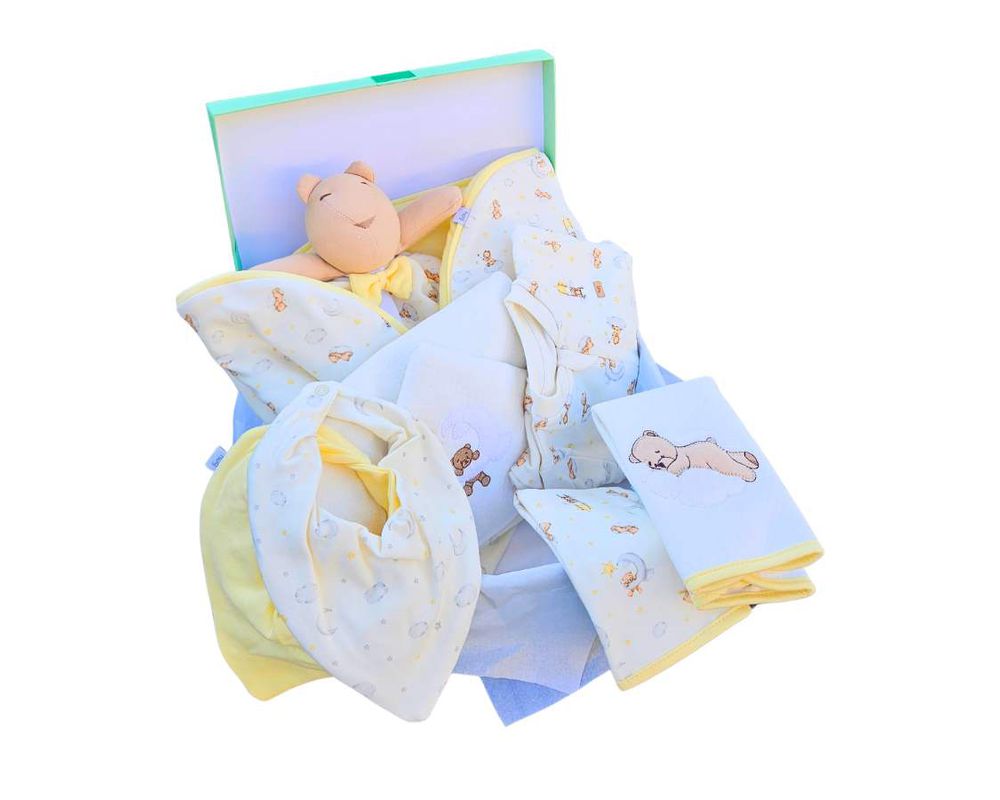 Gift Box Premium Noite Estrelada Unissex | Petit Papillon Bebê & Criança