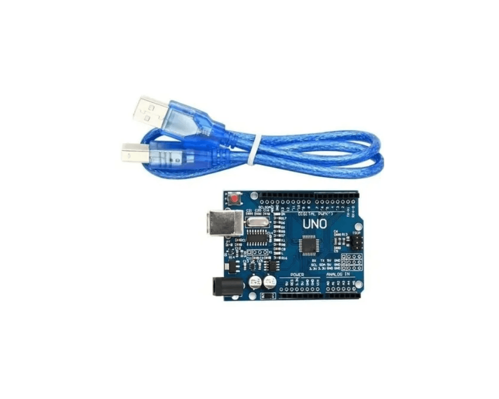 Arduino UNO R3 SMD + Cabo USB 2.0 ATMEGA328P - COPEL ELETRONICA