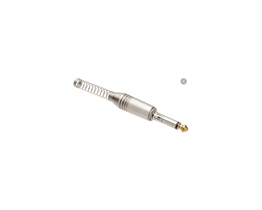 Plug P10 Mono Profissional com Mola e Trava MXT - COPEL ELETRONICA