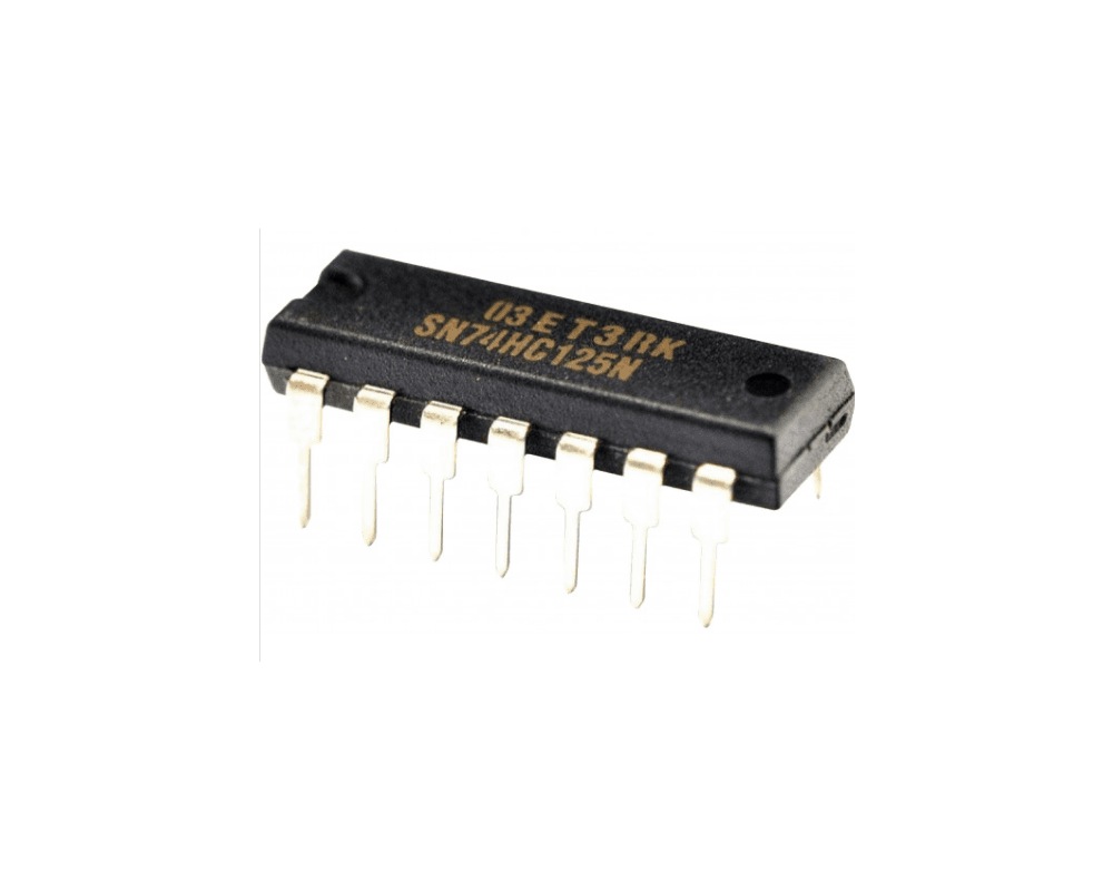 Circuito integrado 74HC125 Buffer/Line Driver - COPEL ELETRONICA