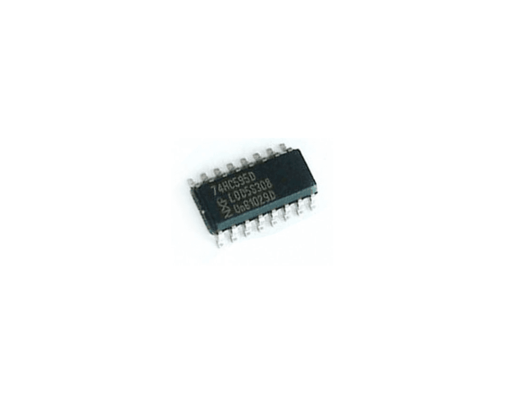 Circuito Integrado 74HC595 SMD Shift Register - COPEL ELETRONICA