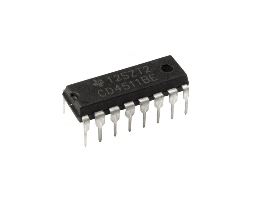 Circuito Integrado CD4511 Decodificador BCD - COPEL ELETRONICA